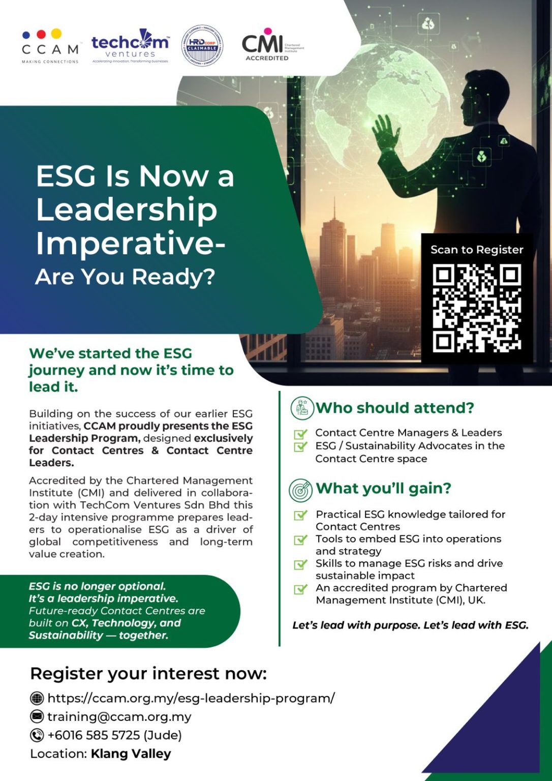 Certified ESG Leadership Program